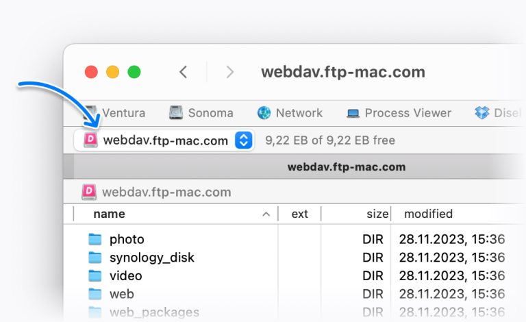 Get powerful WebDAV client for Mac users | Commander One