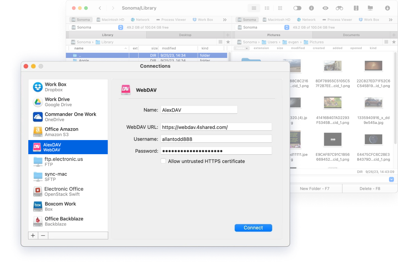 Get powerful WebDAV client for Mac users | Commander One