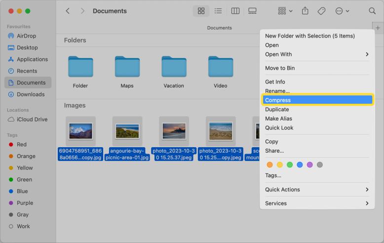 How to Zip files on Mac - Checked Methods